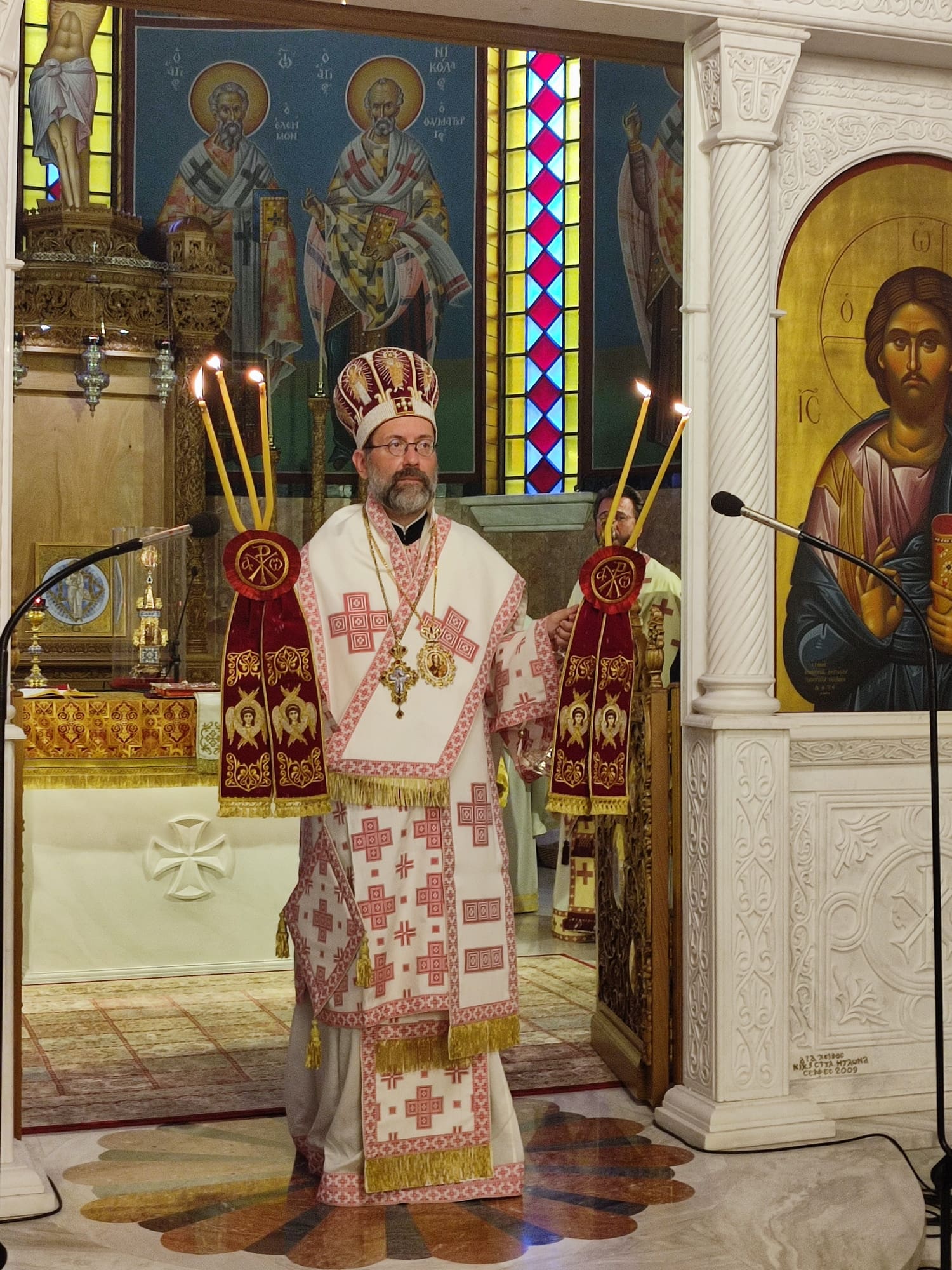 Ο Πισιδίας Ιώβ στην ενορία μας - Ιερός Ναός Μεταμορφώσεως του Σωτήρος